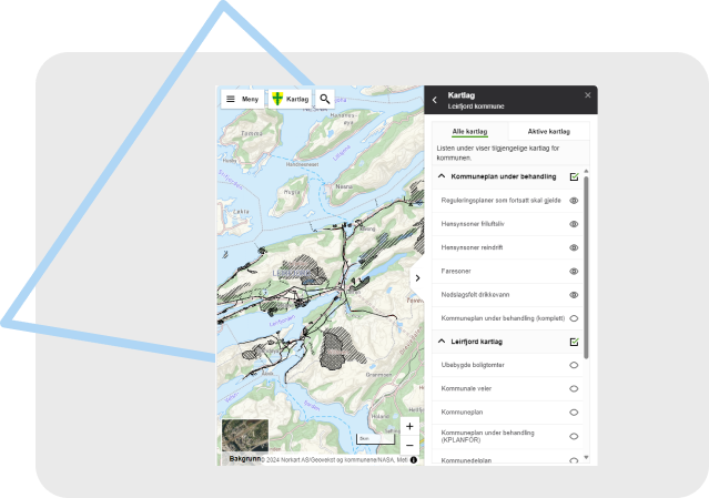 Våre tjenester - Plan og geodata